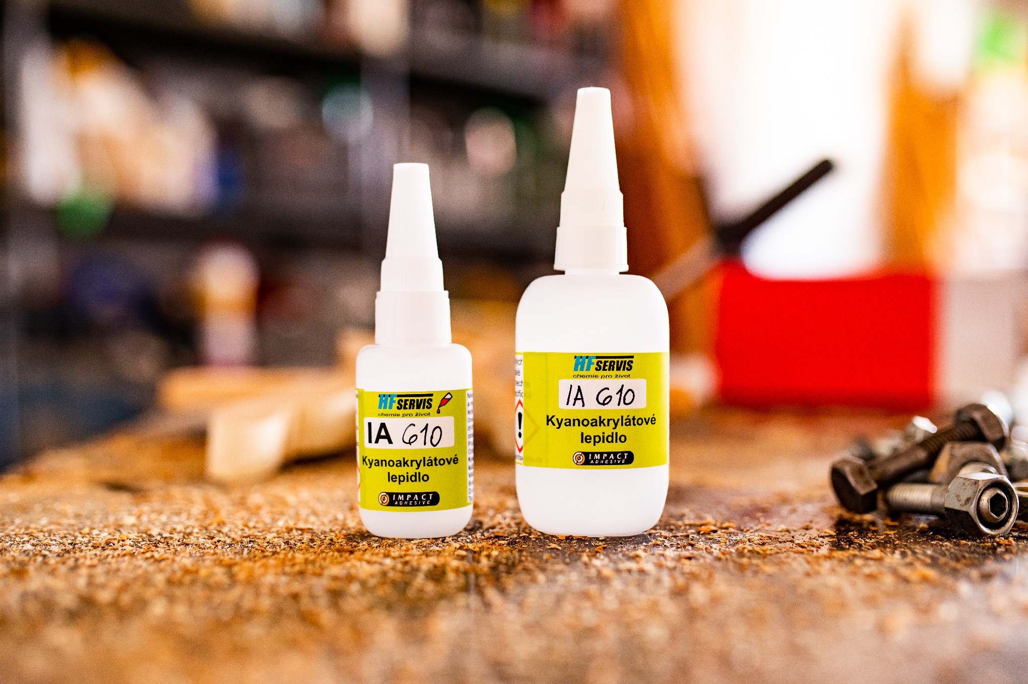 Kyanoakrylátová lepidla | HF servis